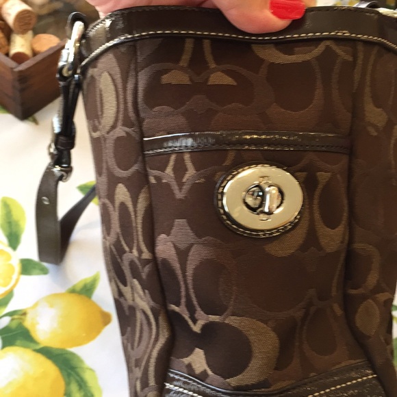 Coach | Bags | Coach Signature Jacquard Canvas Bag | Poshmark